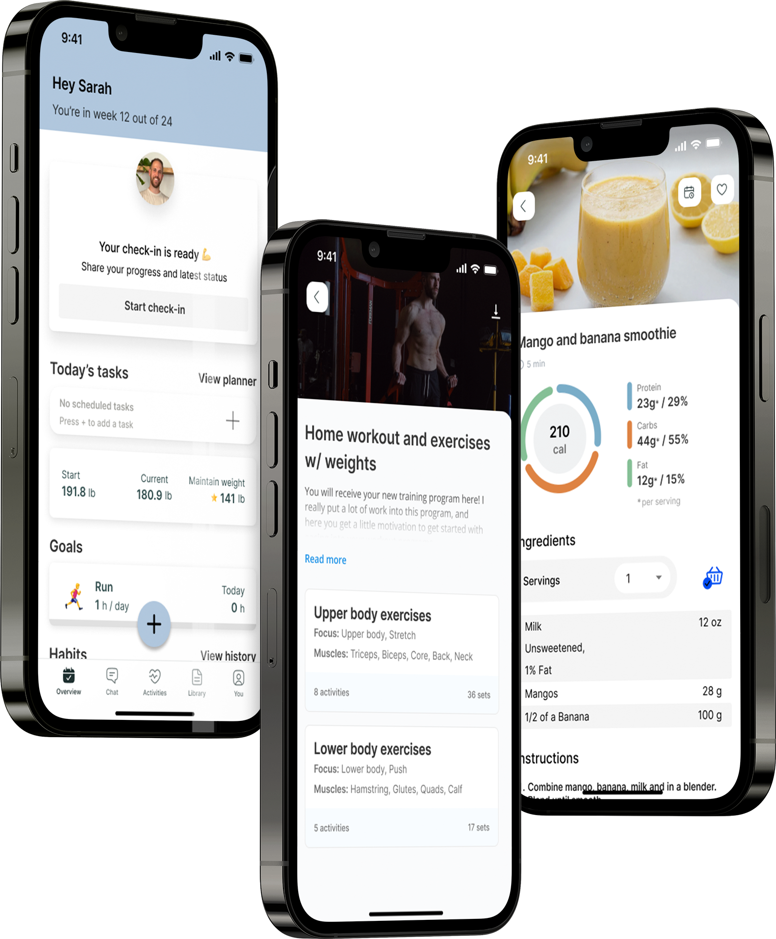 TaylorMade Bodies - Online Coaching